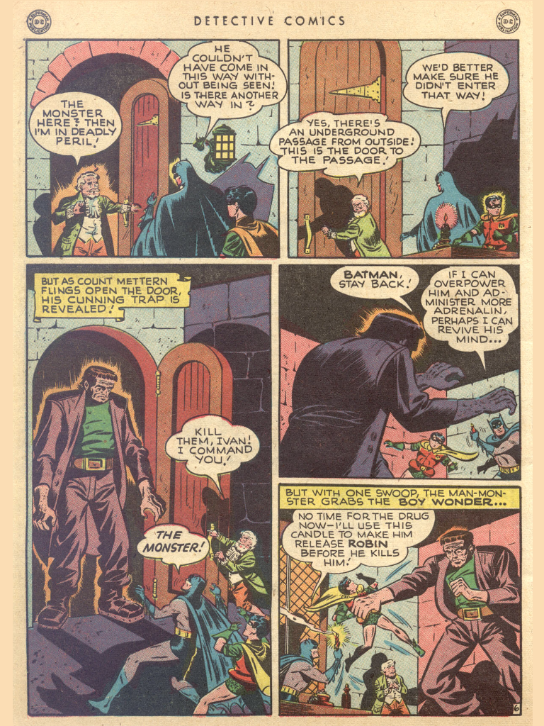 Frankenstein in Detective Comics 135 Batman — When It Was Cool - Pop ...