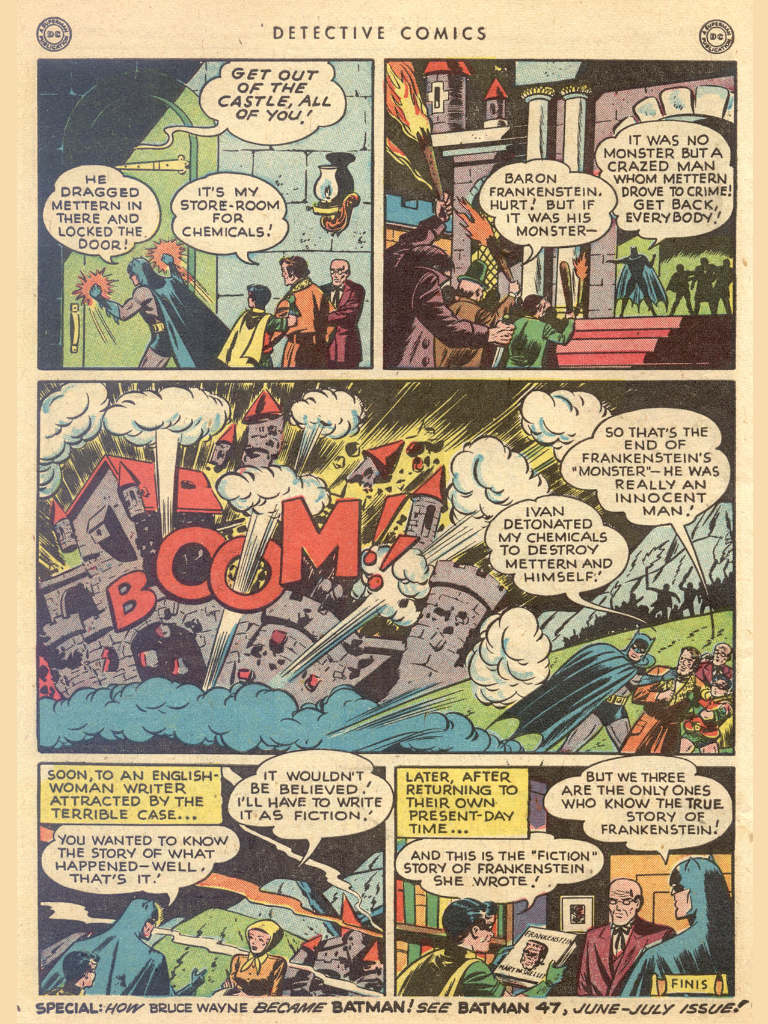 Frankenstein in Detective Comics 135 Batman — When It Was Cool - Pop ...