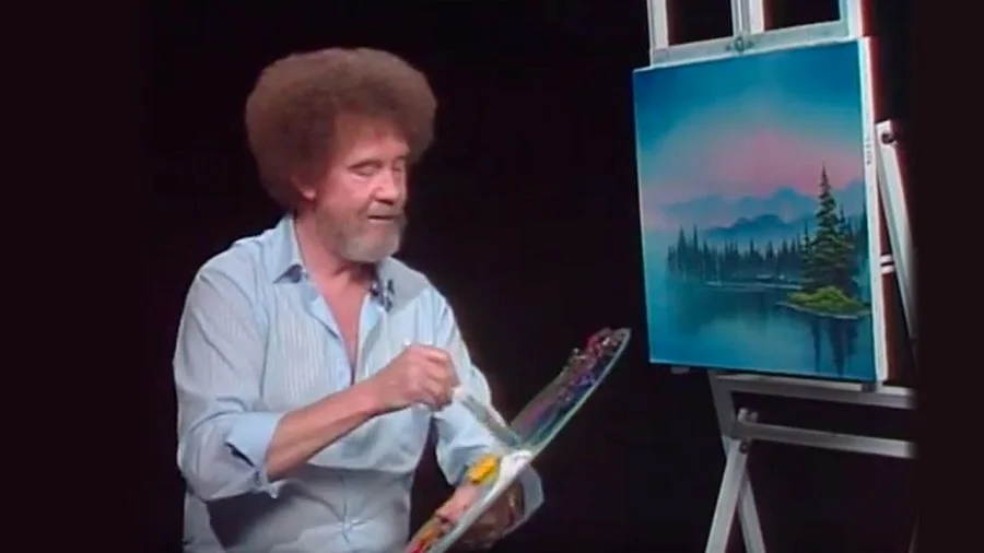 Bob Ross The Joy of Painting (1983) Retro TV Review — When It Was Cool ...