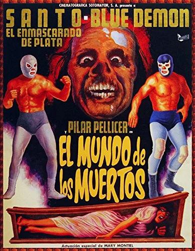 Lucha Libre Mexican Pro Wrestling Luchador Stars in Action Movies ...