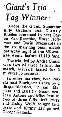 History of Wrestling - 1975 — When It Was Cool - Pop Culture, Comics ...