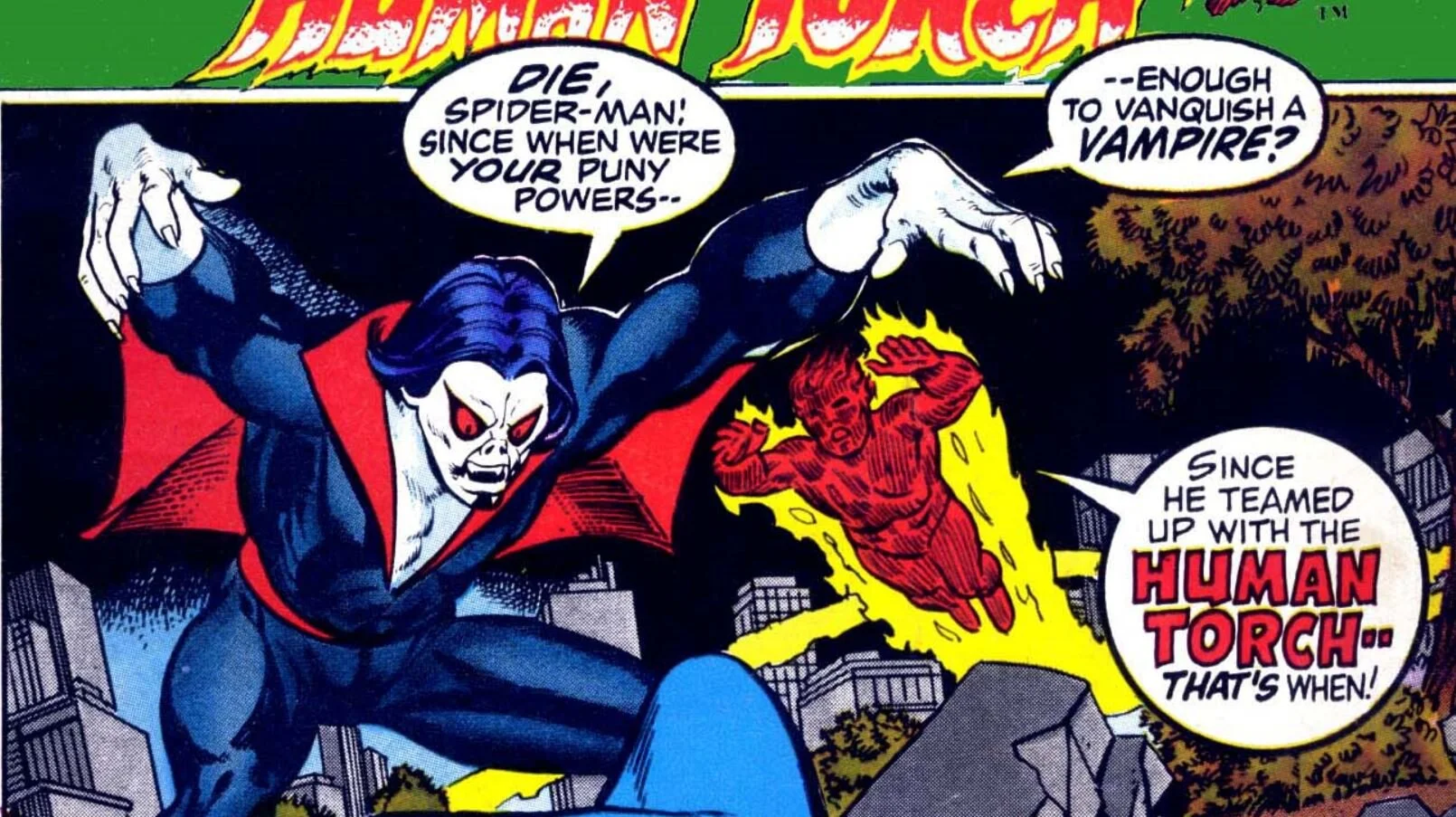 Morbius The Living Vampire - The Early Years — When It Was Cool - Retro ...
