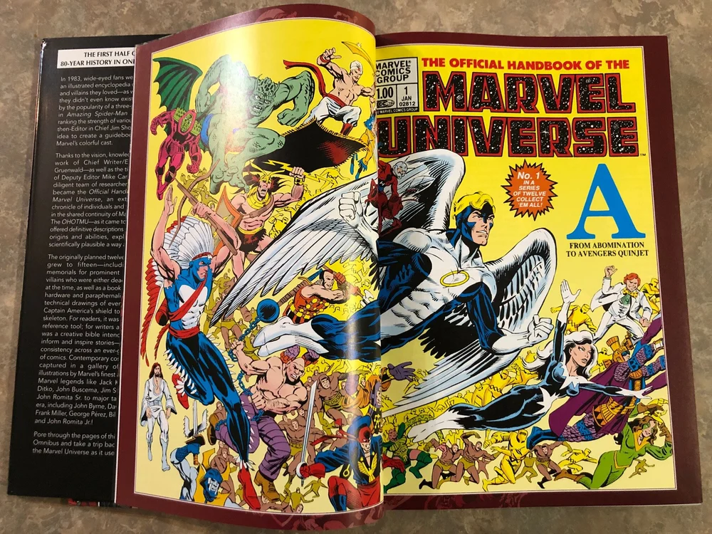 Official Handbook of the Marvel Universe Omnibus Review — When It Was ...