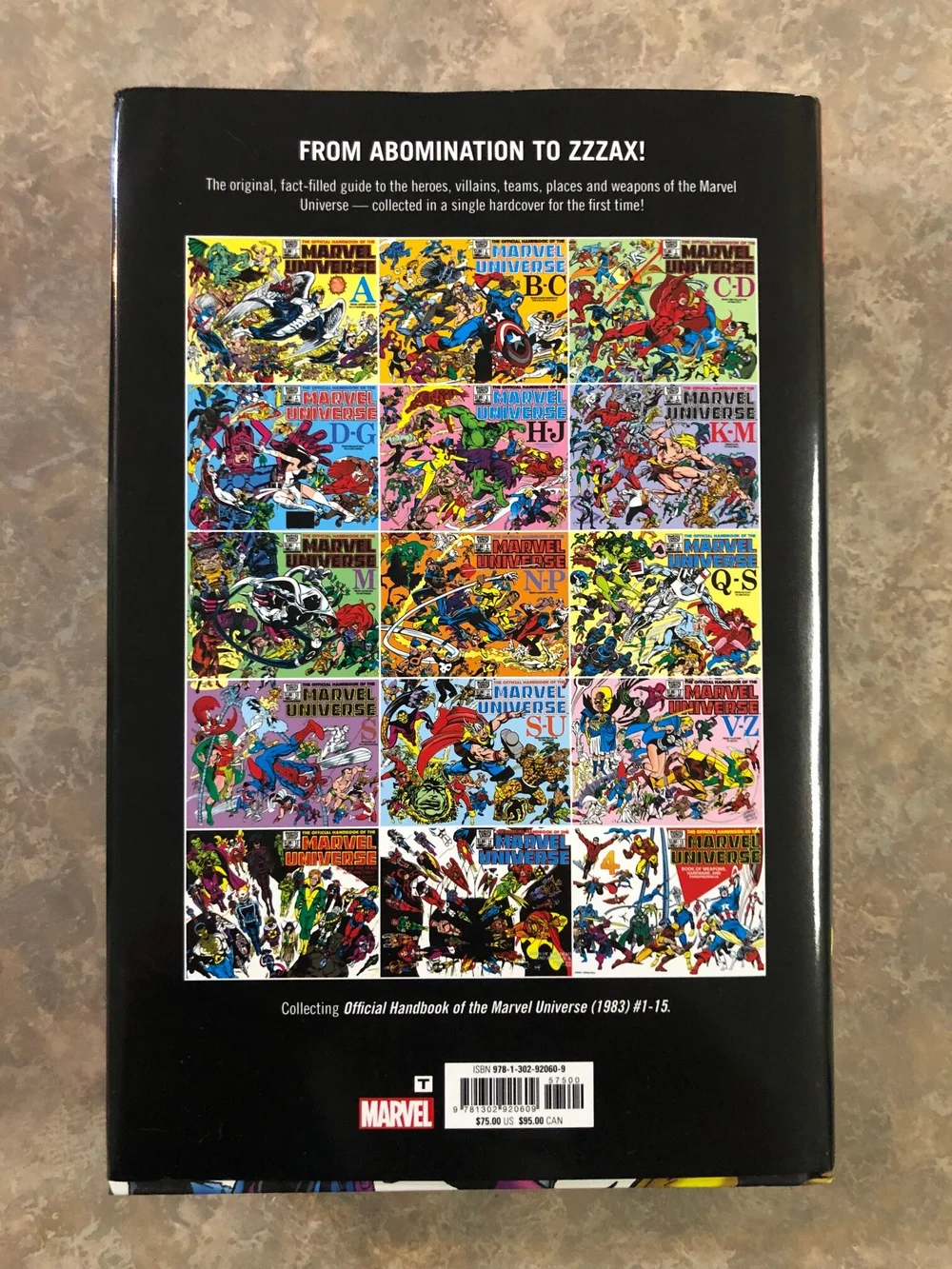 Official Handbook of the Marvel Universe Omnibus Review — When It Was ...