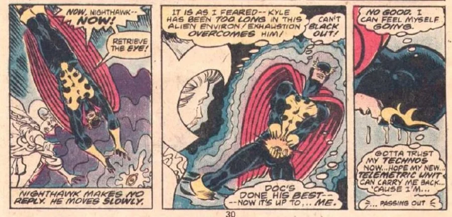 Celebrating the B Team - Marvel Comics Nighthawk — When It Was Cool ...