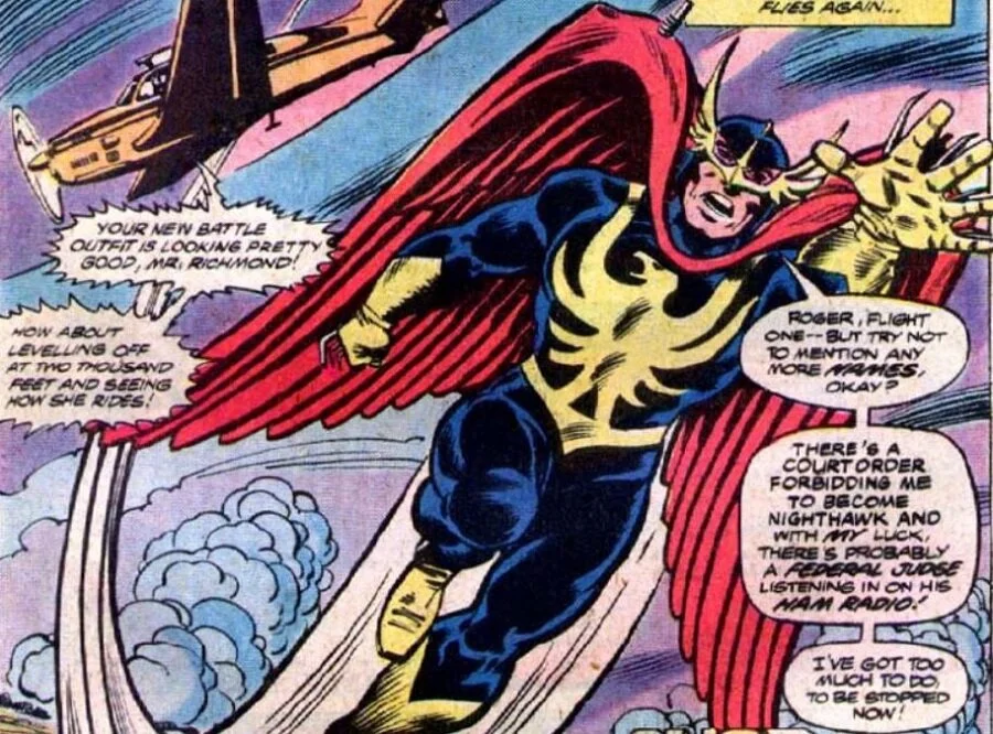 Celebrating the B Team - Marvel Comics Nighthawk — When It Was Cool ...