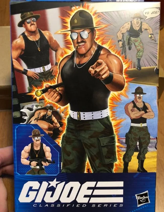 Sgt Slaughter GI Joe Classifieds Action Figure Review — When It Was ...