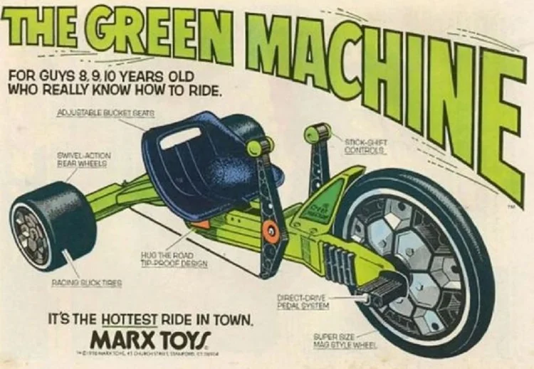 The Green Machine by Marx Retro Toy Review — When It Was Cool - Pop ...