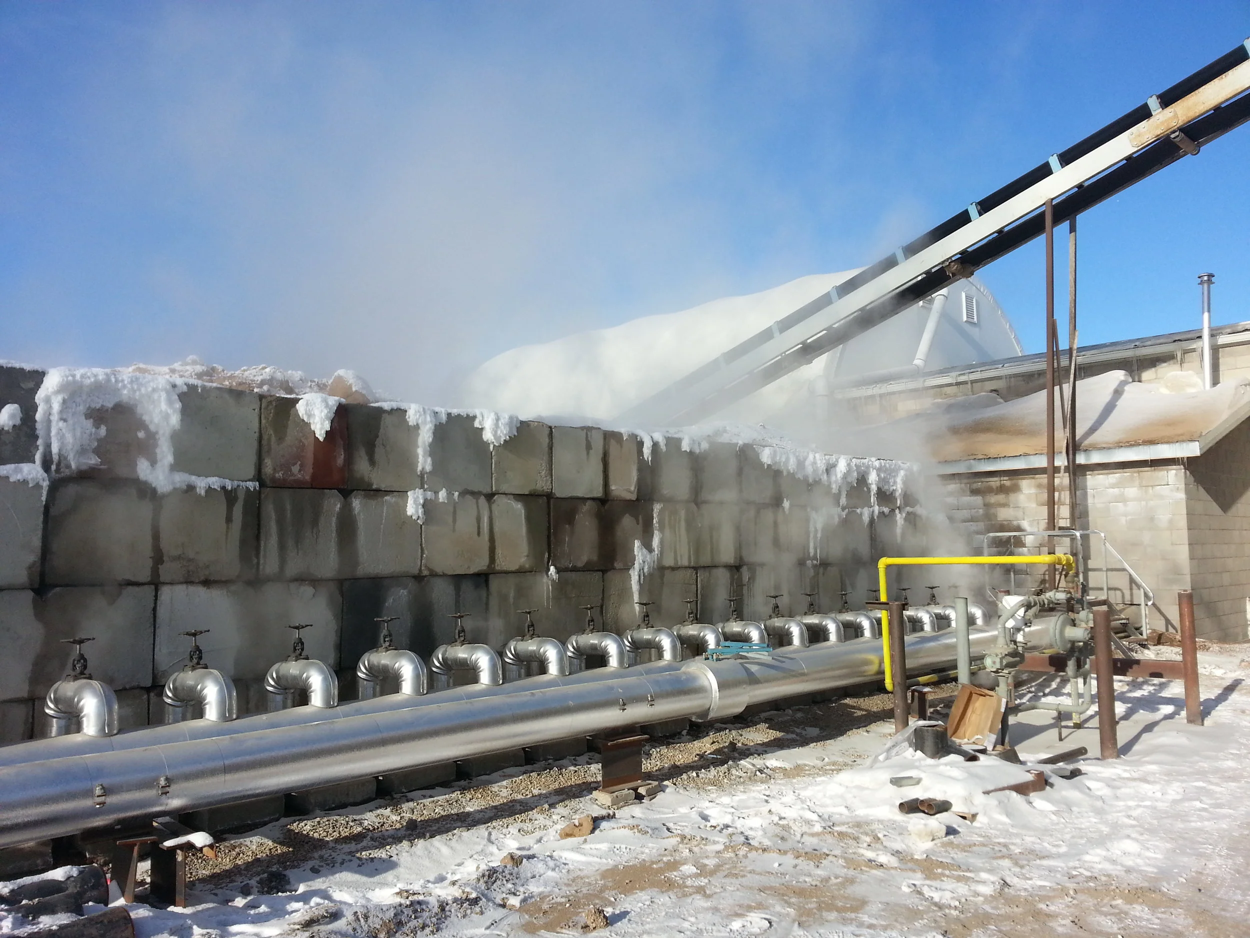 Aggregate Pad Piping — Steam Engineering - A Division of Vortomech ...