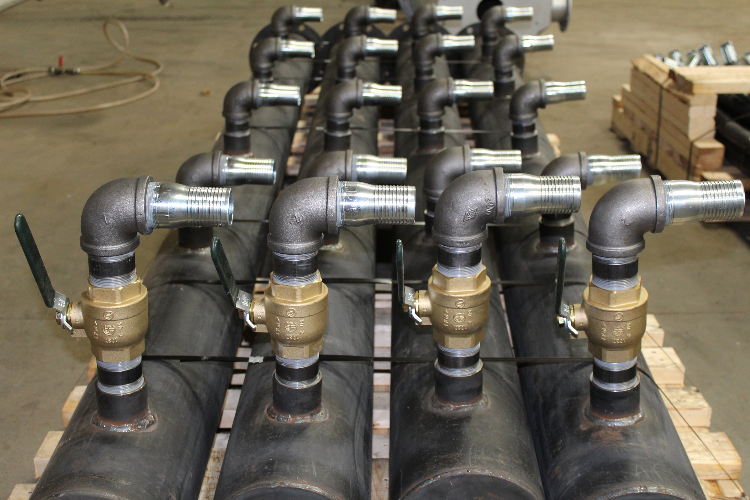 Aggregate Pad Piping — Steam Engineering - A Division of Vortomech ...