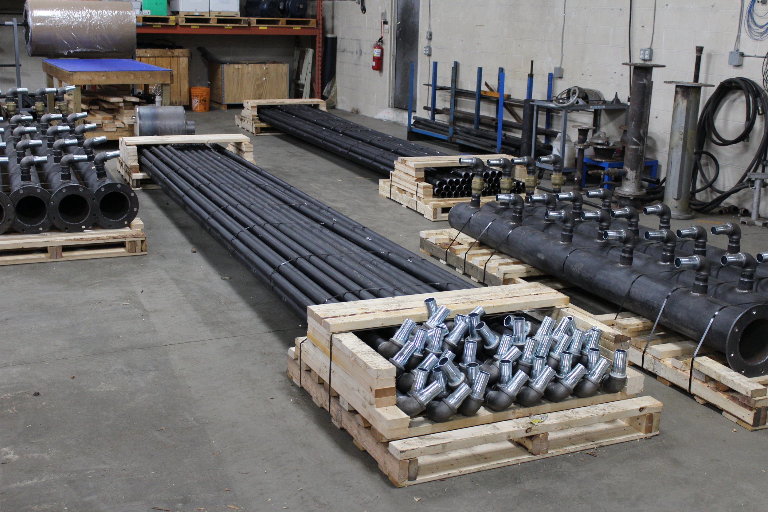 Aggregate Pad Piping — Steam Engineering - A Division of Vortomech ...