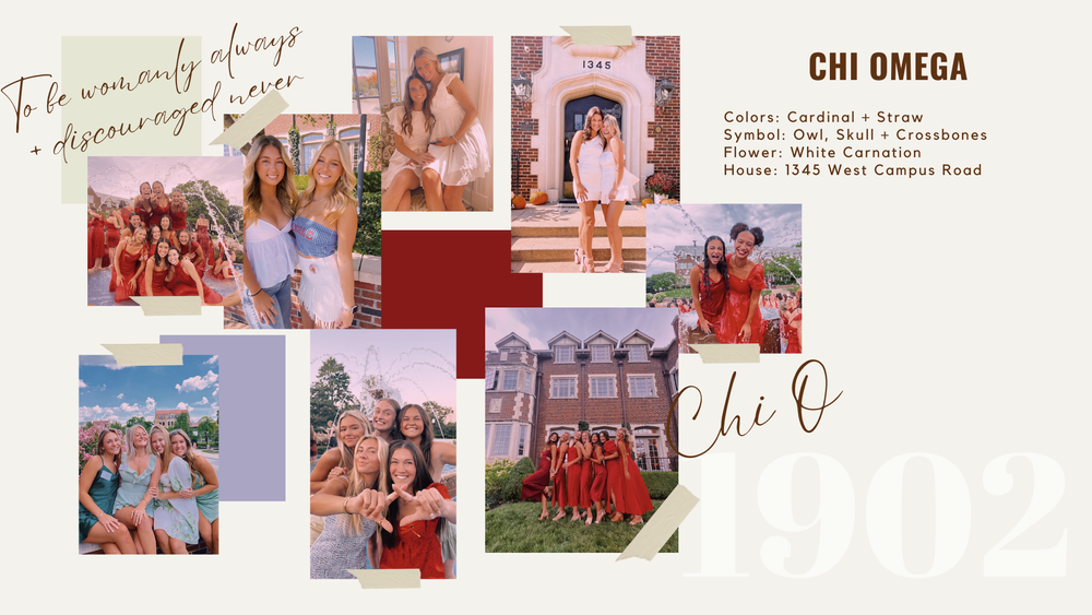 Chi Omega — KU Panhellenic Association