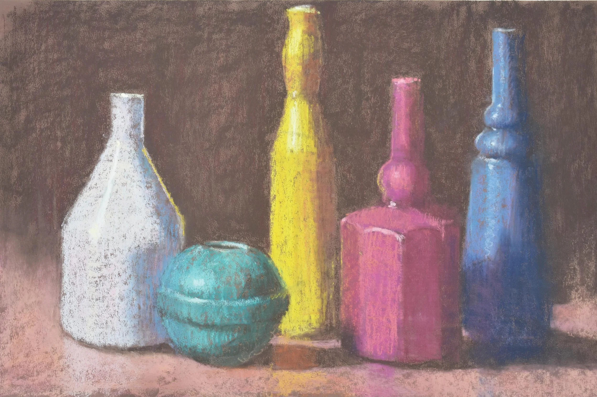 Soft Pastel Paintings Still Life