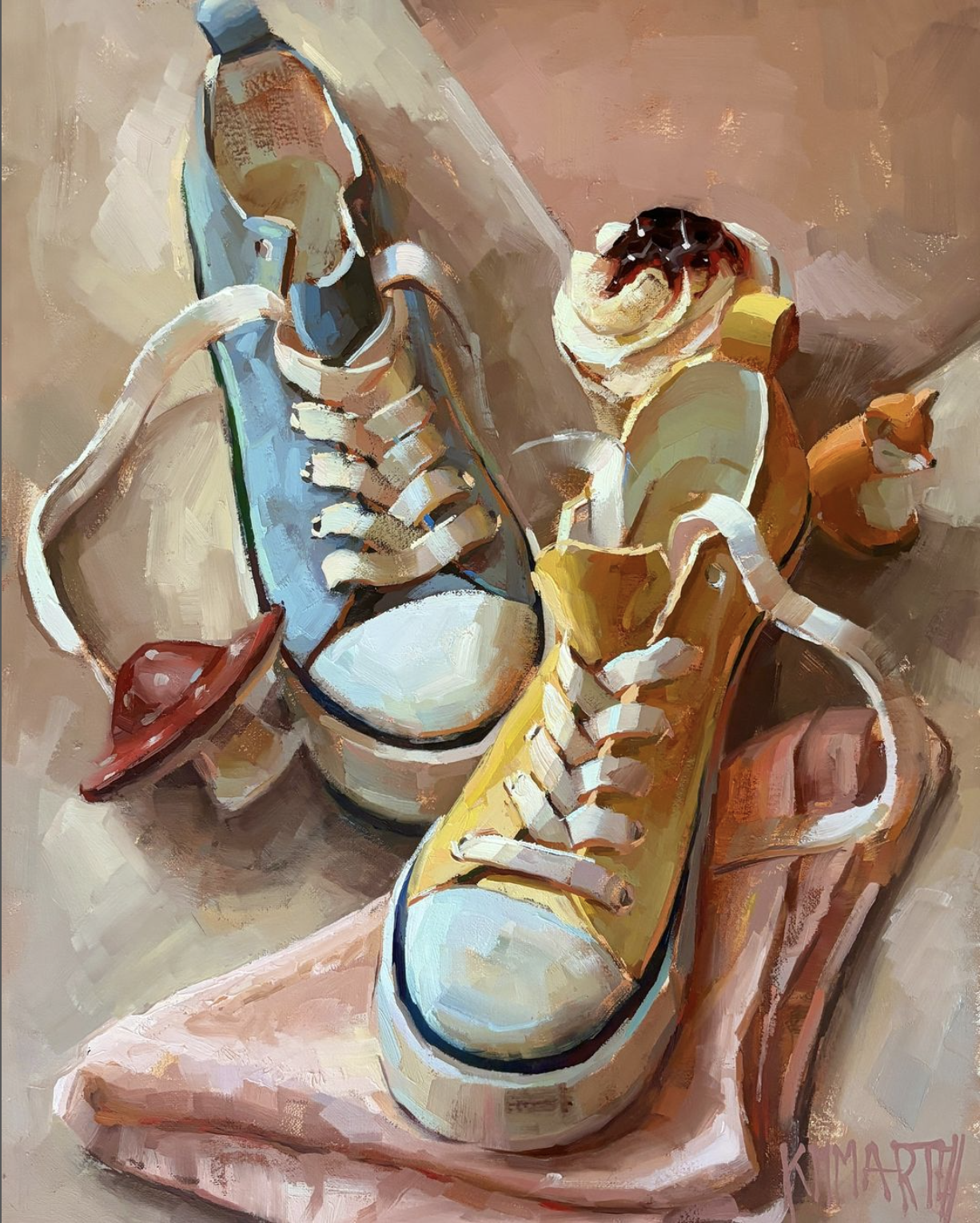 Watercolor Painting Brown Shoes Wear Brown Shoes Day: Over 142