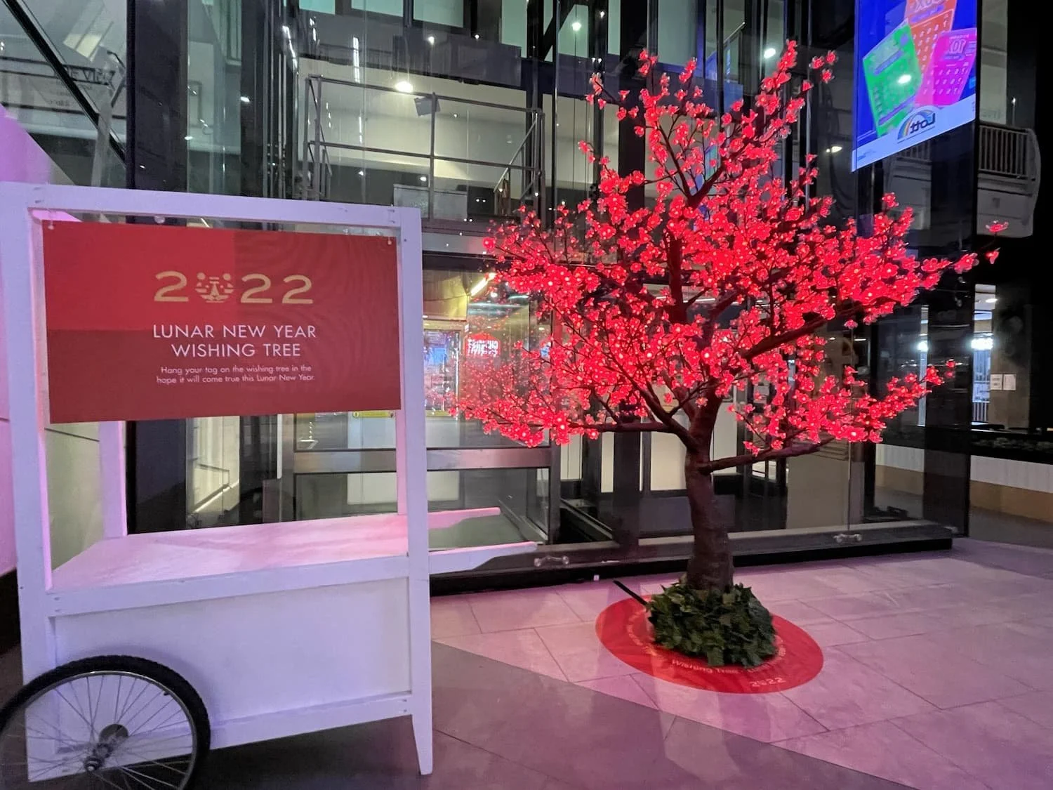 Chinese Trees Decorated Our Christmas Tree For Chinese New Year,