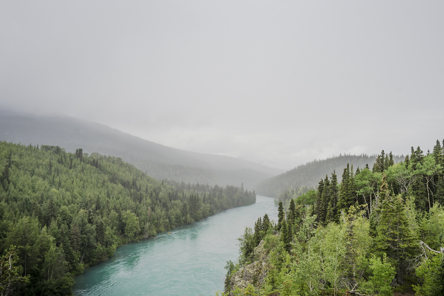 The rest of Alaska - Running from the rain — The Open Road Images ...