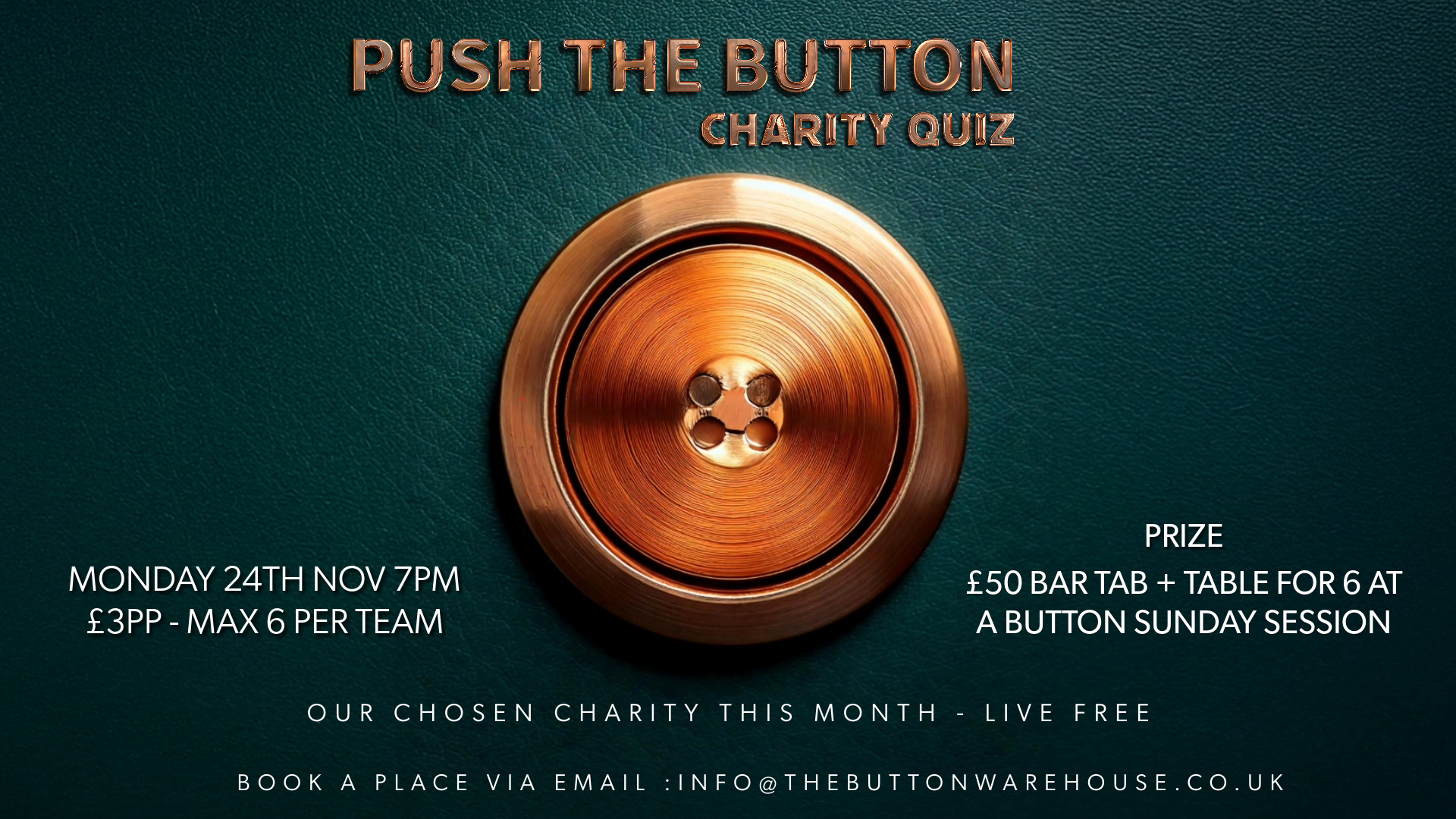 Events at The Button Warehouse — The Button Warehouse Bar & Live Music ...