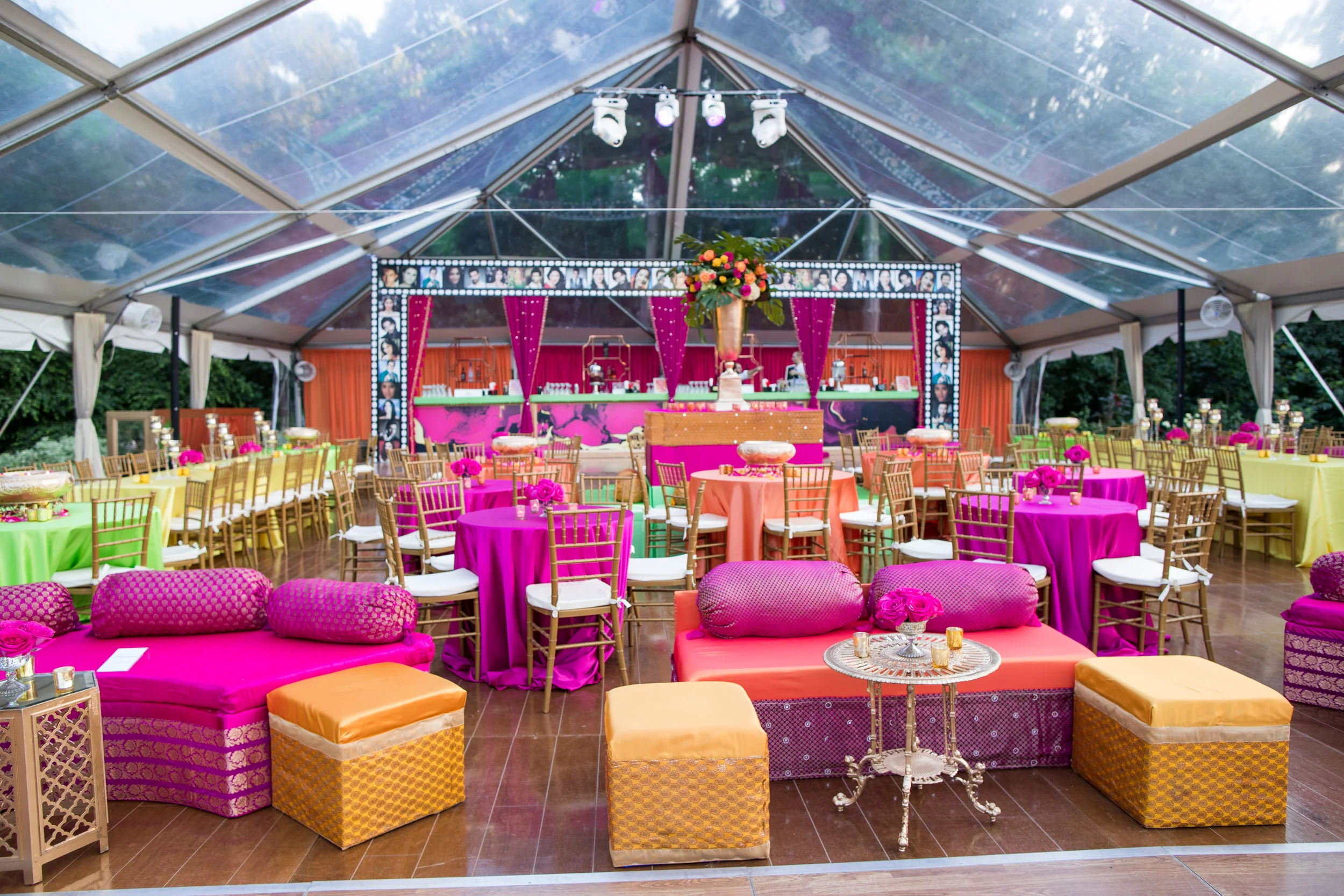 Indian Wedding Tent Decorations