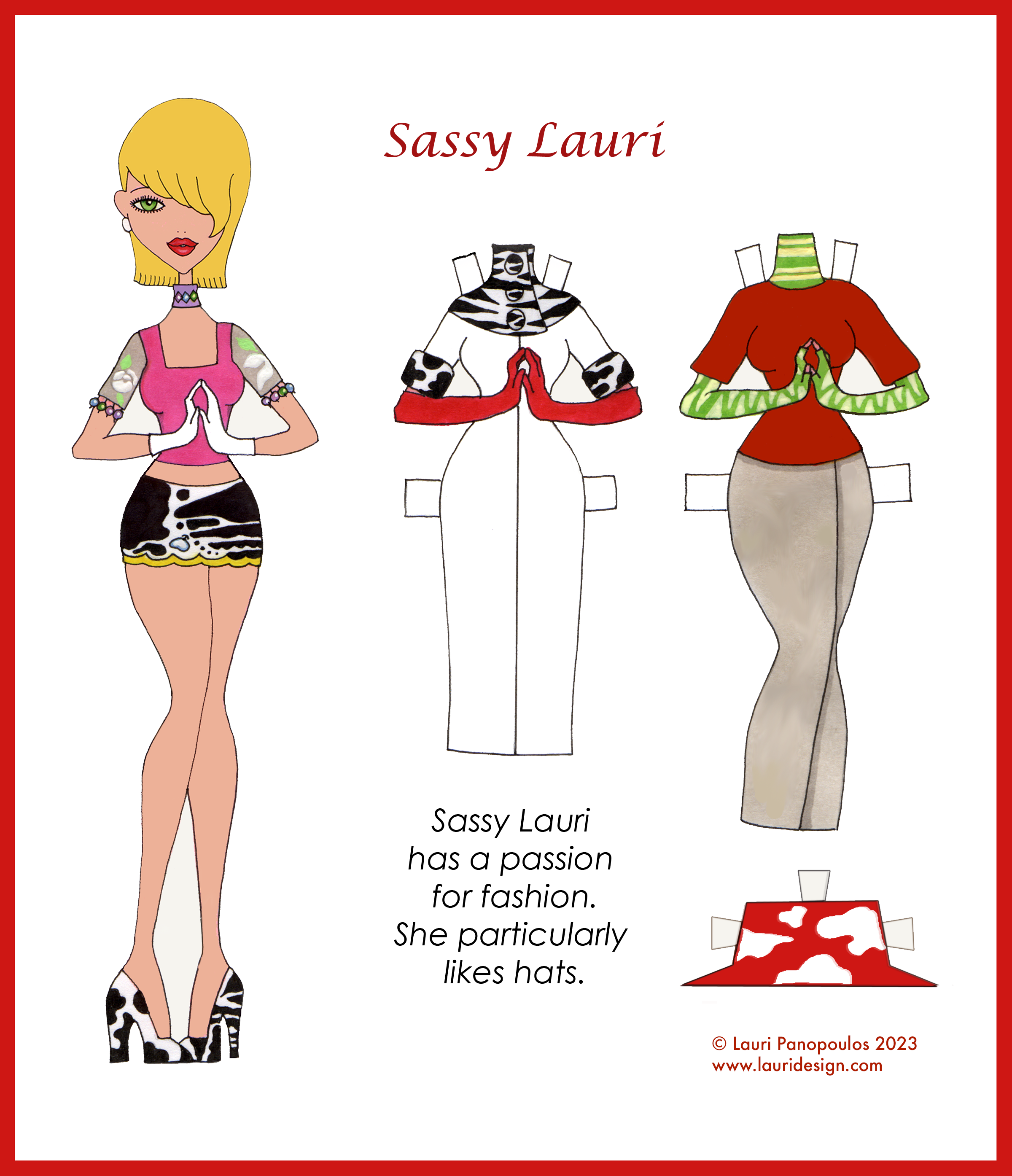 Fashionable Artwork of Lauri Panopoulos