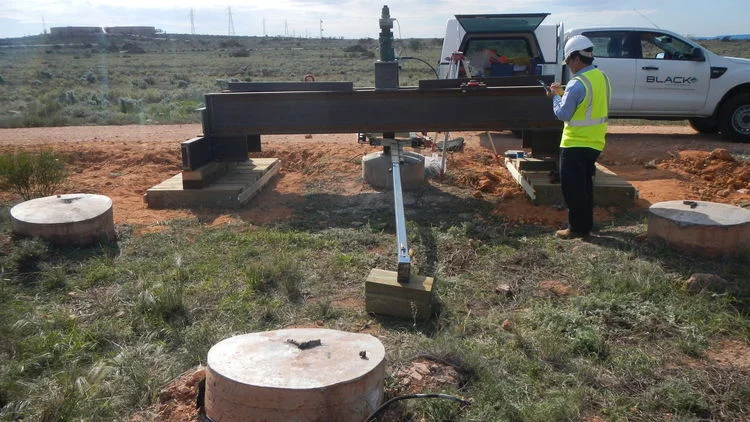 Pile testing — Black Geotechnical