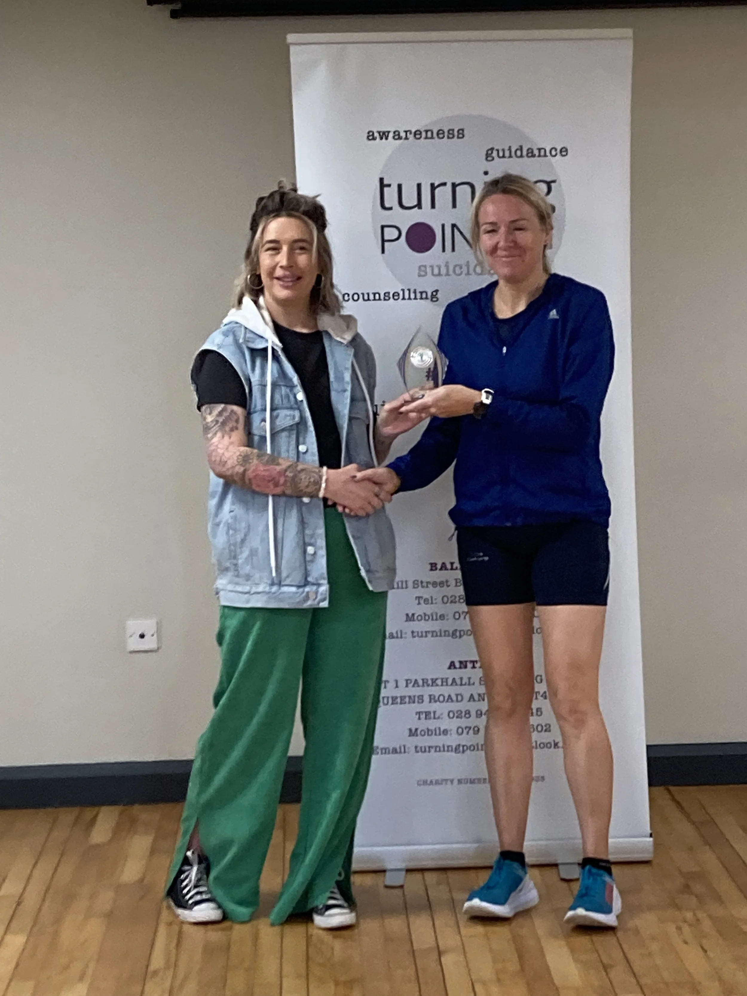 Kathleen Law wins Ladies 5k at Crebilly — Ballymena Runners AC