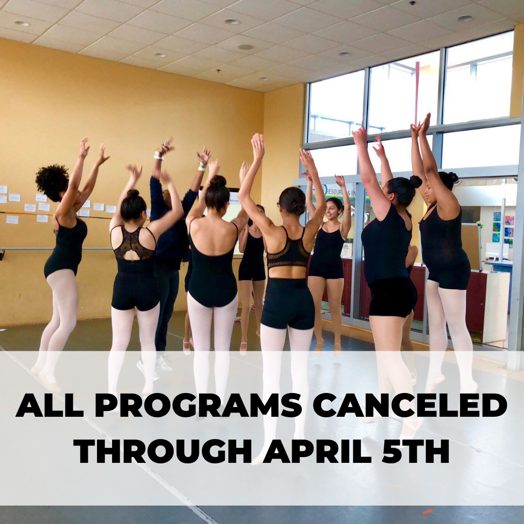 Program Closure through April 5 — Living Arts