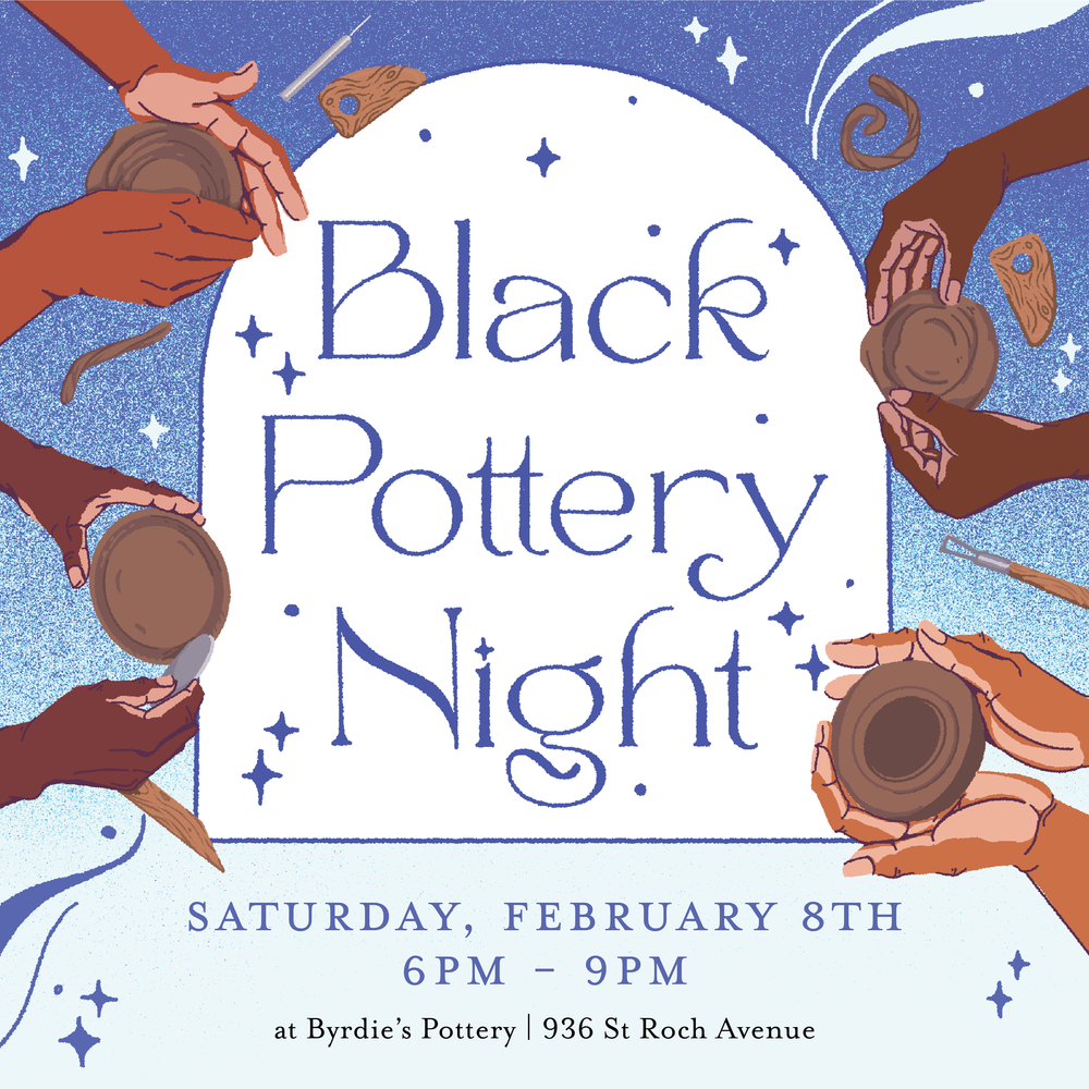 Black Pottery Night — Byrdie's Pottery