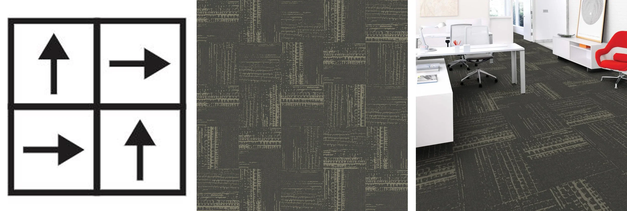 It S All In How You Look At Square Carpet Tile Installation Methods Iscg