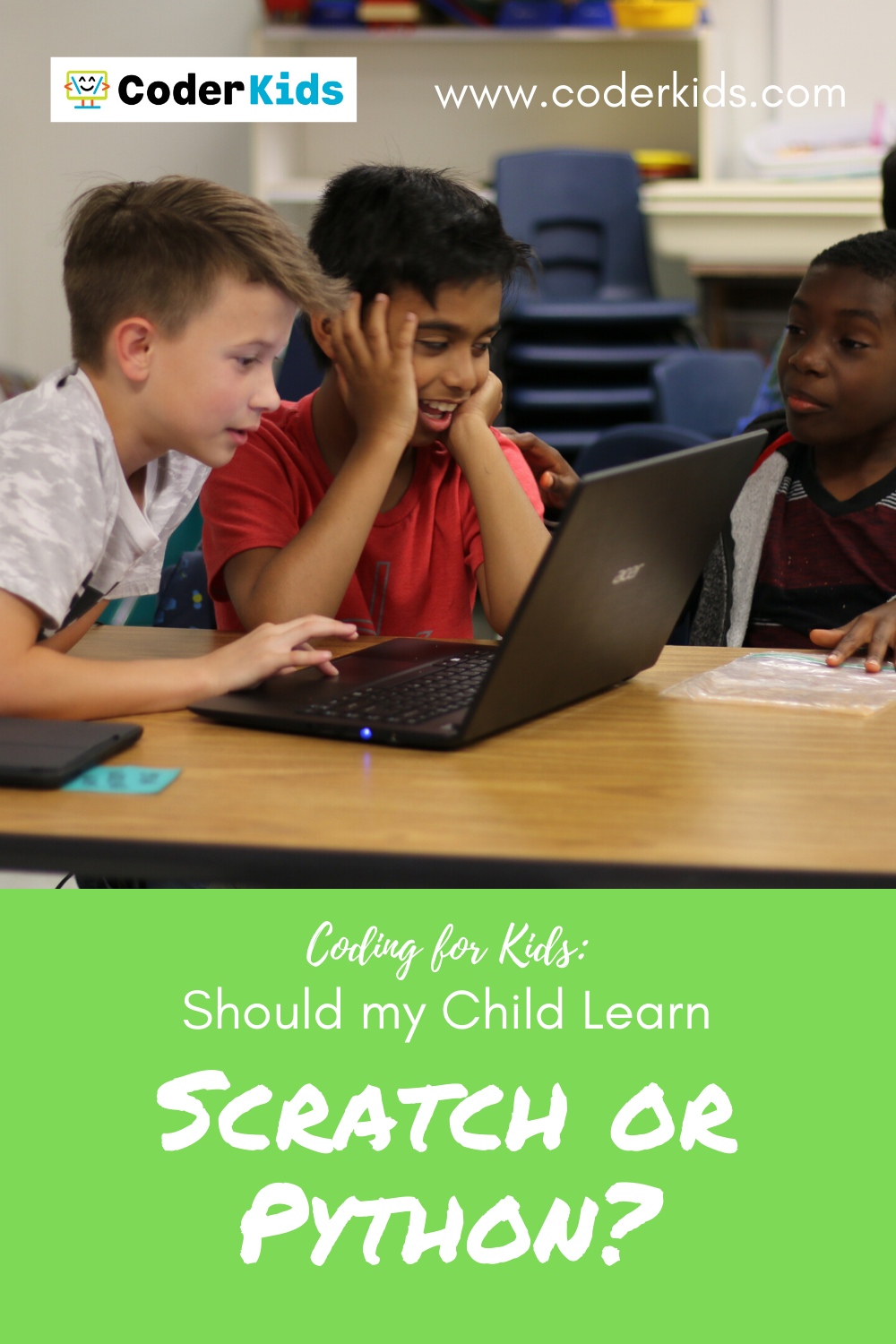 Should my Child Learn to Code with Scratch or Python? | Coder Kids