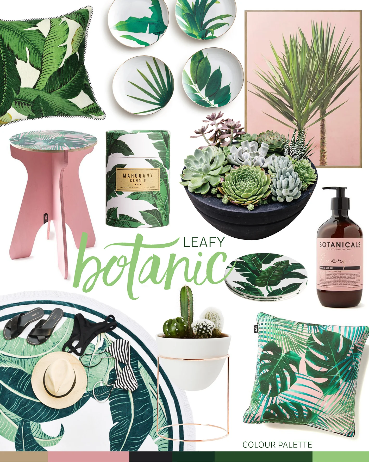 TREND: LEAFY BOTANIC — Adore Home Magazine