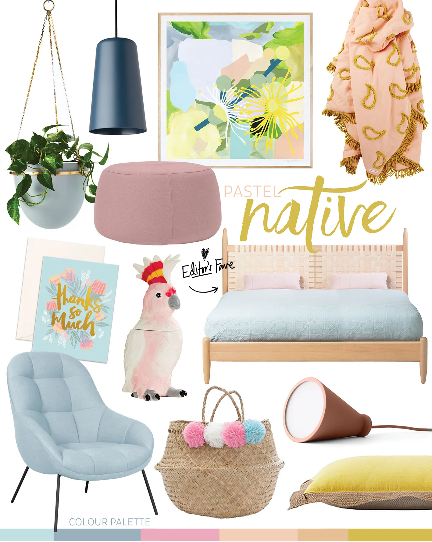 Pastel Native — Adore Home Magazine