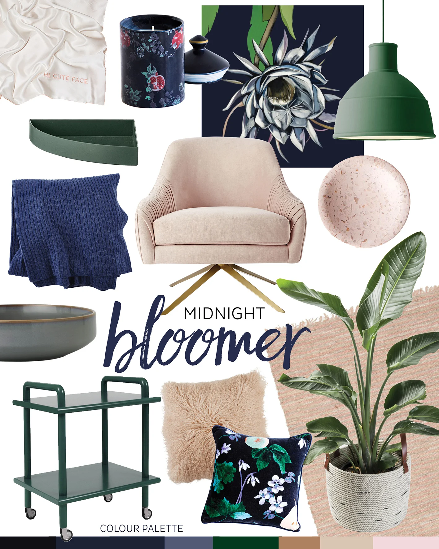 TREND: MIDNIGHT BLOOMER — Adore Home Magazine