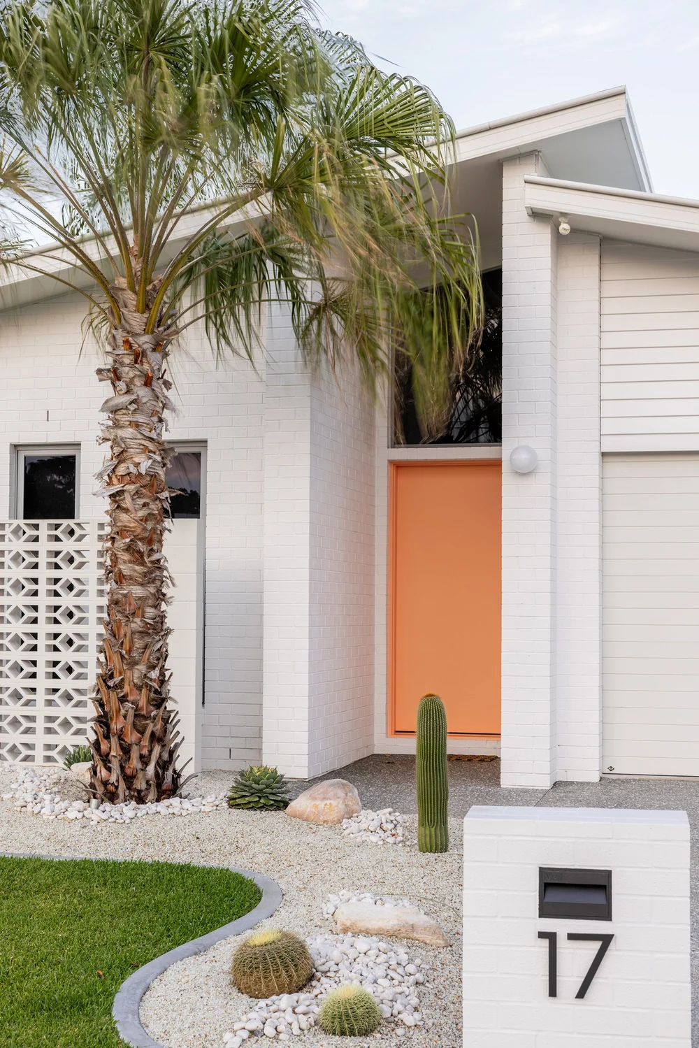 Palm Springs inspired facade and garden — Adore Home Magazine