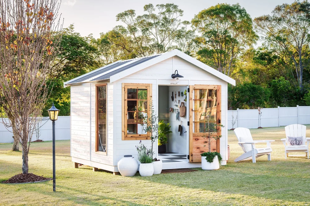 Stilla's modern farmhouse shed tour — Adore Home Magazine