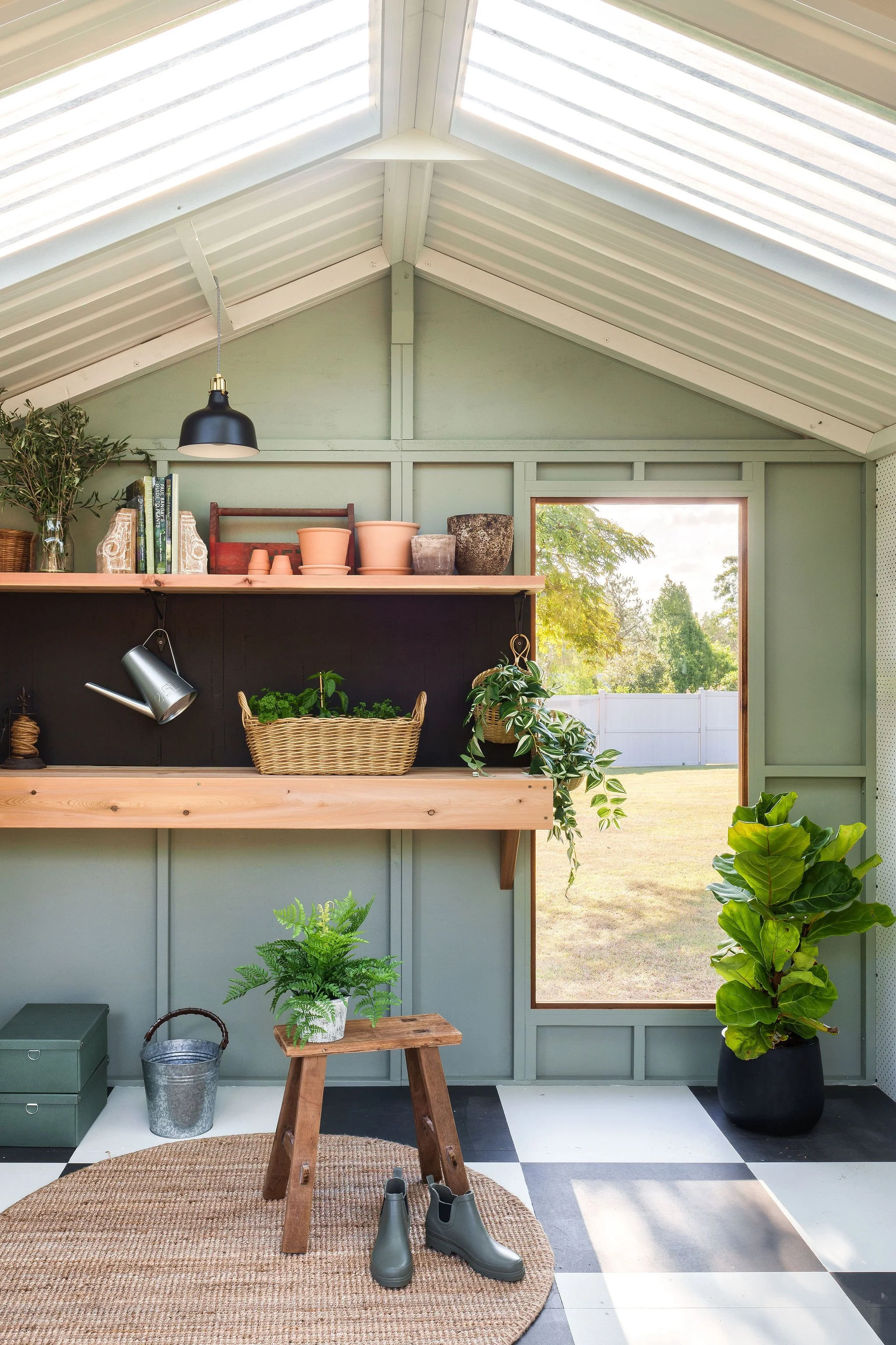 Stilla's modern farmhouse shed tour — Adore Home Magazine