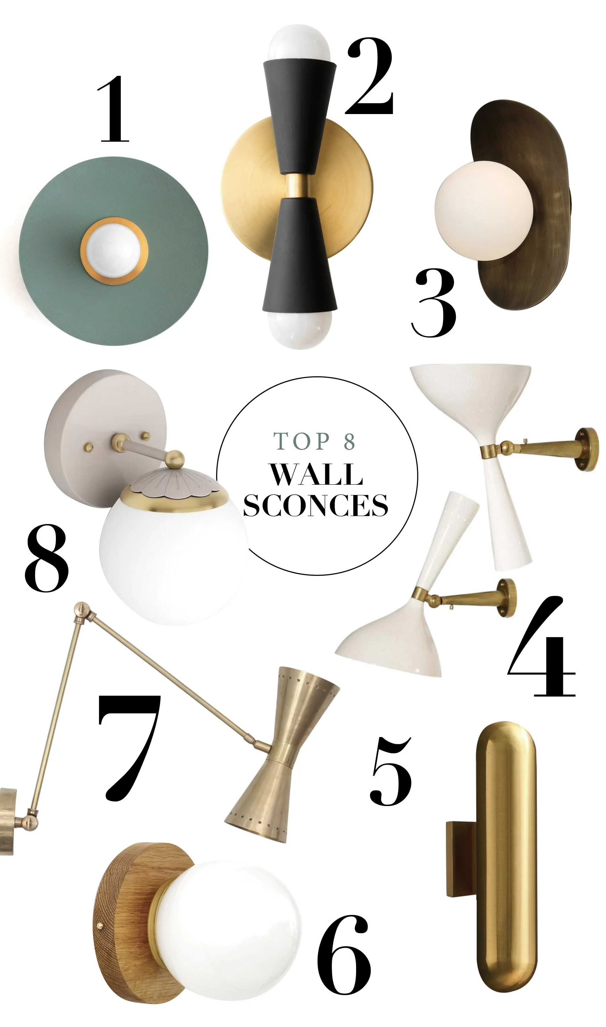 Top 8 Mid-Century style wall sconces — Adore Home Magazine