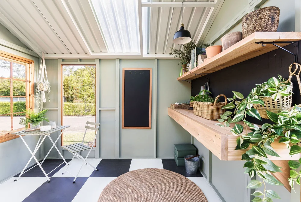 Stilla's modern farmhouse shed tour — Adore Home Magazine