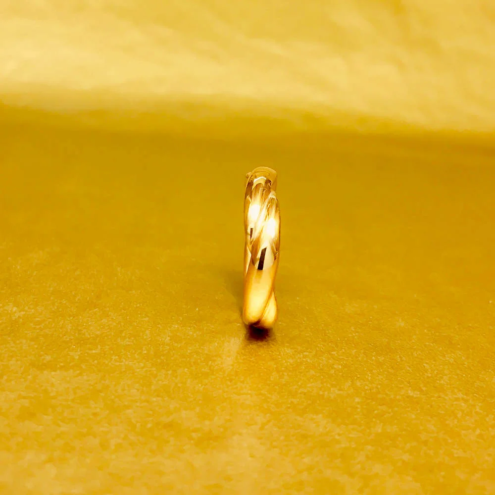 Silk Rope Wedding Bands Wave - Product