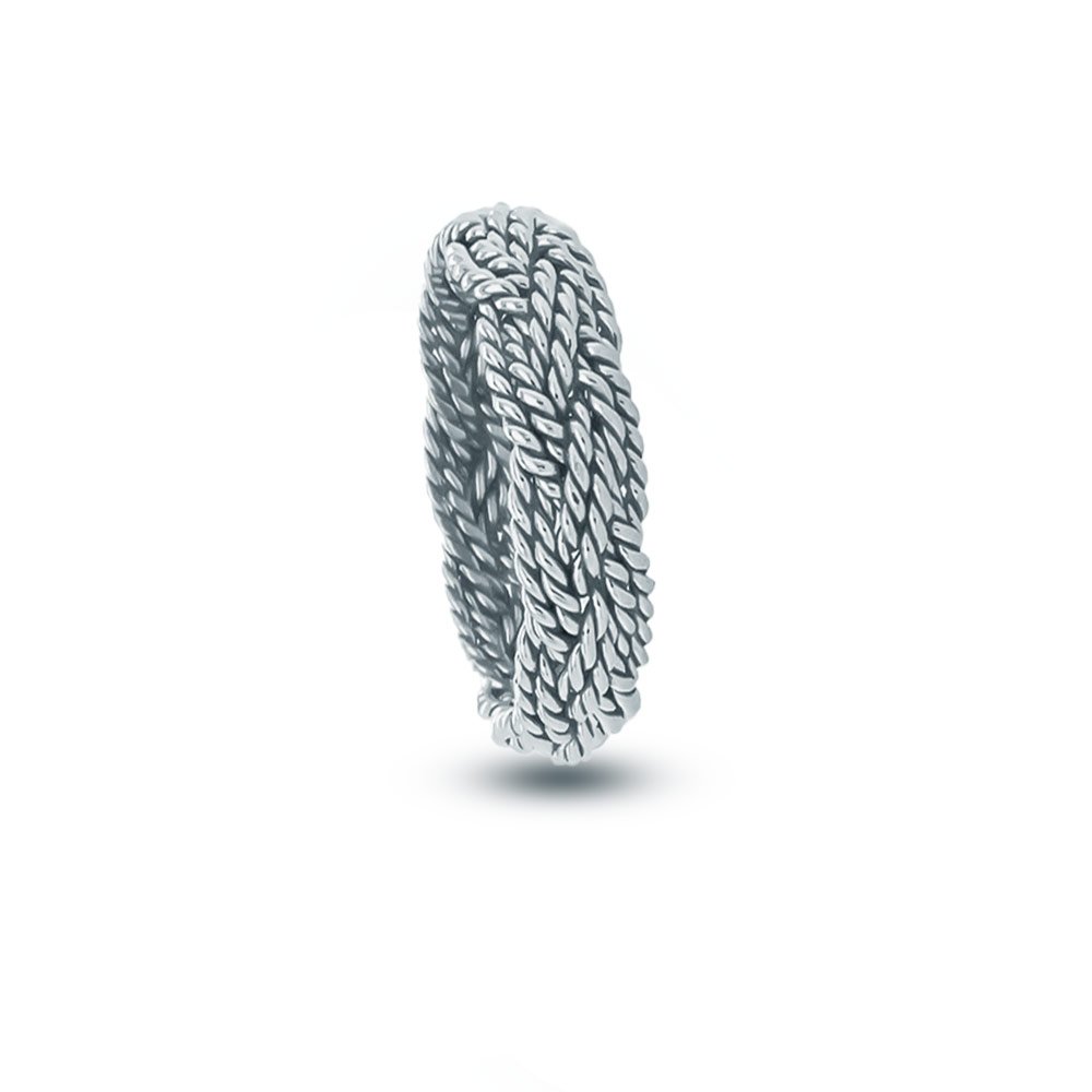 Platinum Turk's Head - Aumaris Turk's Head Rings - Platinum Wedding ...