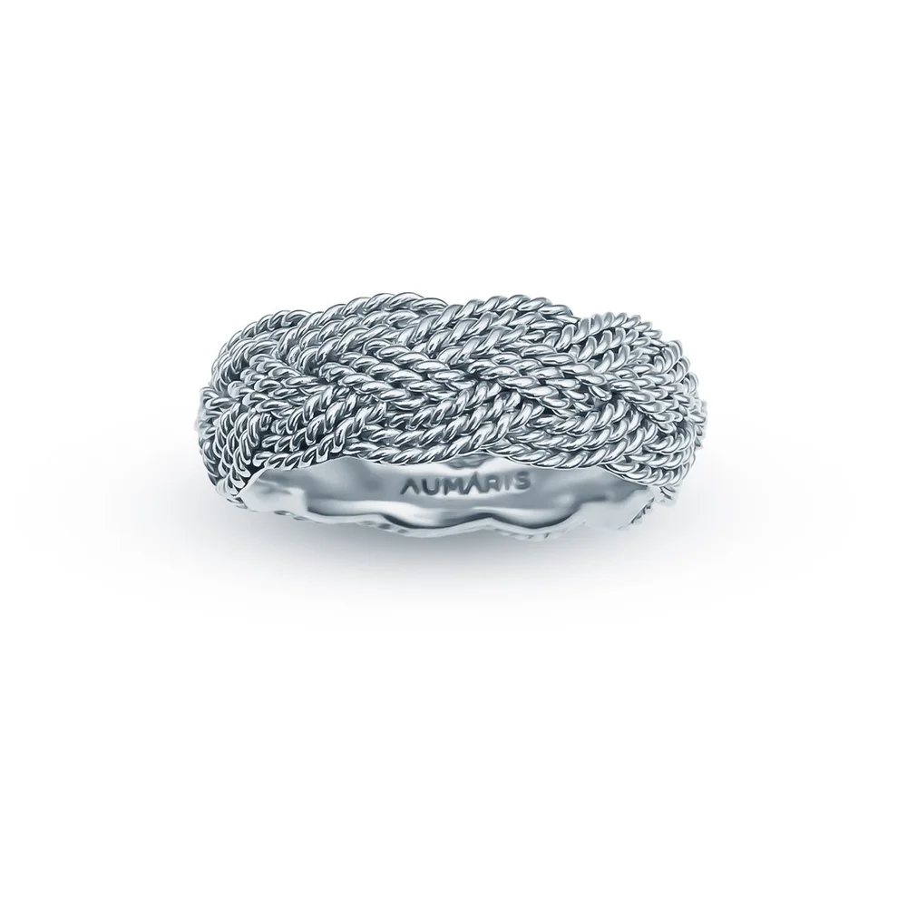 Men's Platinum Turks Head Rings and Platinum Wedding Bands | Platinum ...
