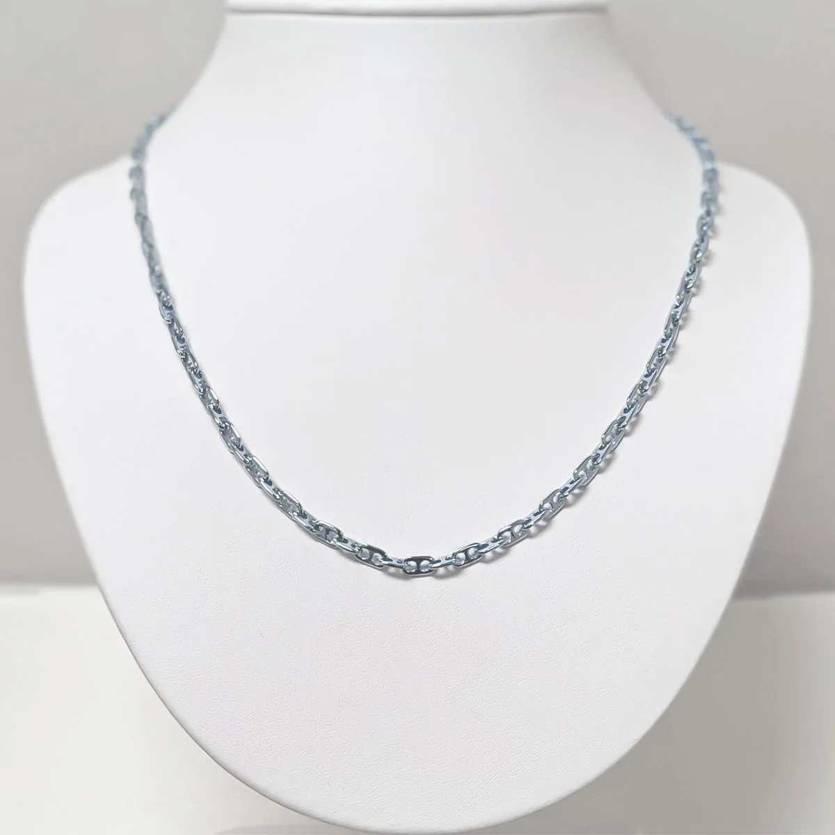 Anchor Chain Necklace - Gold Necklace - Mariner Link Necklace ...