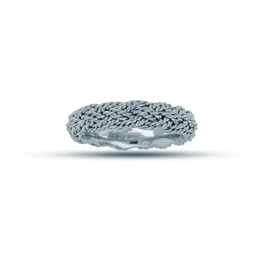 Men's Platinum Turks Head Rings and Platinum Wedding Bands | Platinum ...