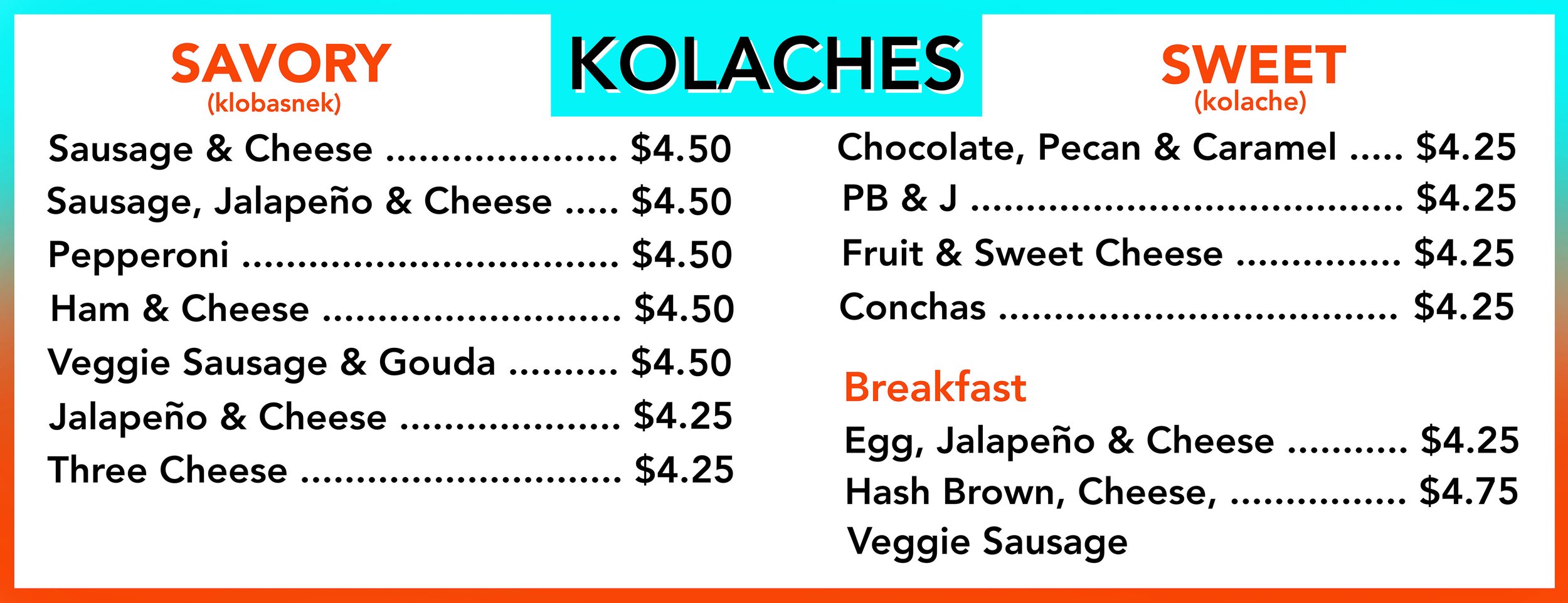 Kolaches — Batch Craft Beer & Kolaches