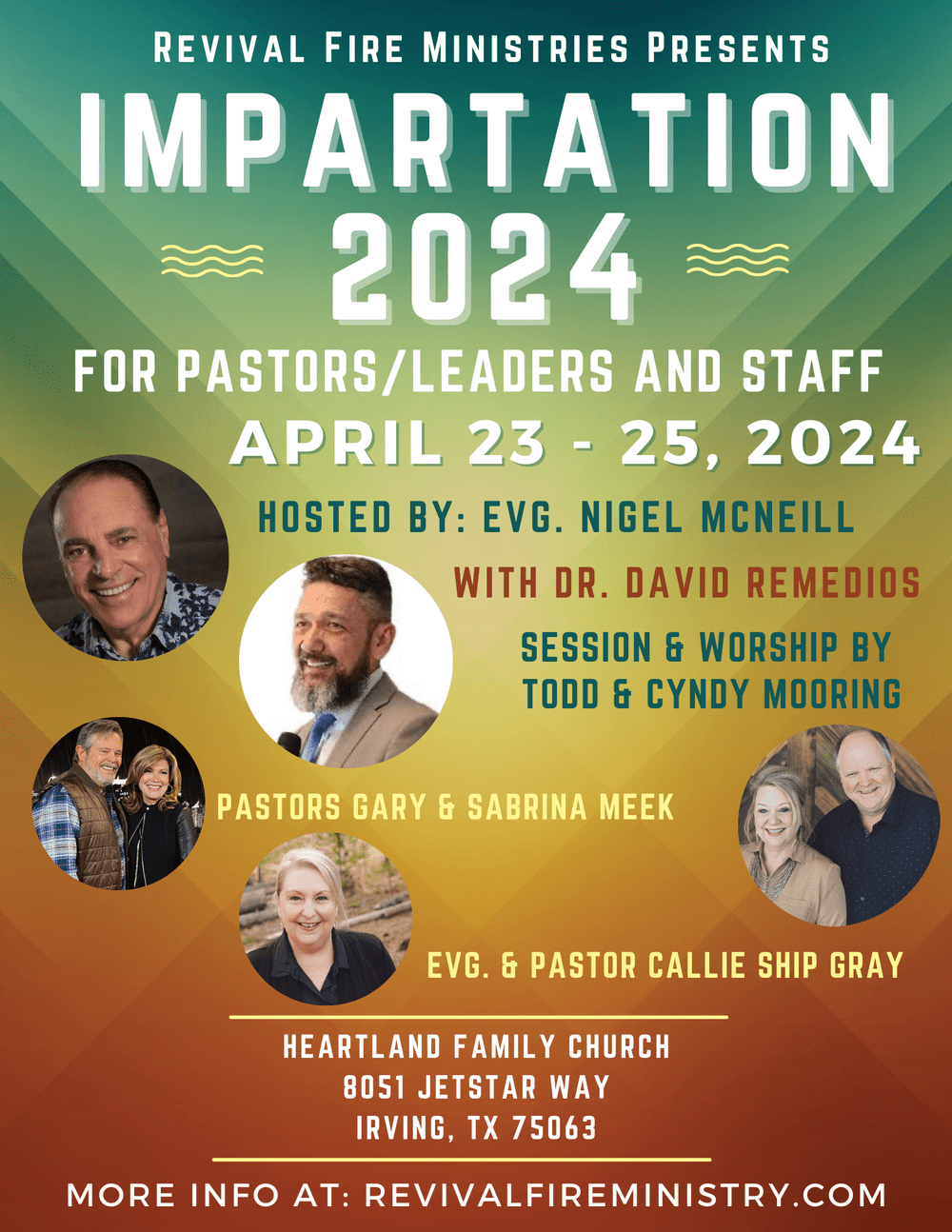 Impartation 2024 — REVIVAL FIRE MINISTRIES