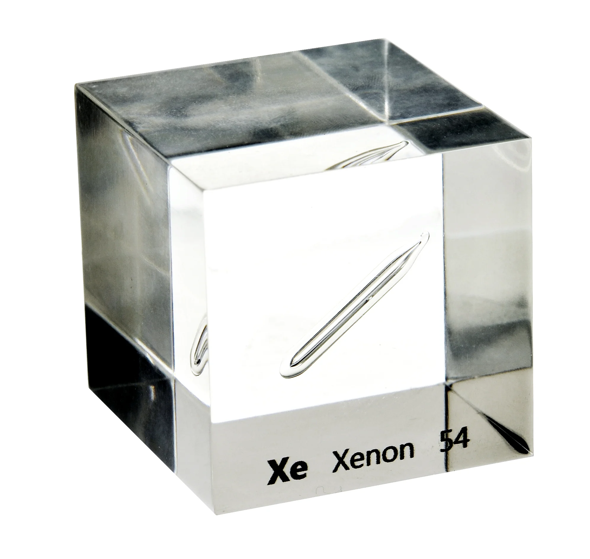 Xenon 50mm Lucite Cube — Luciteria
