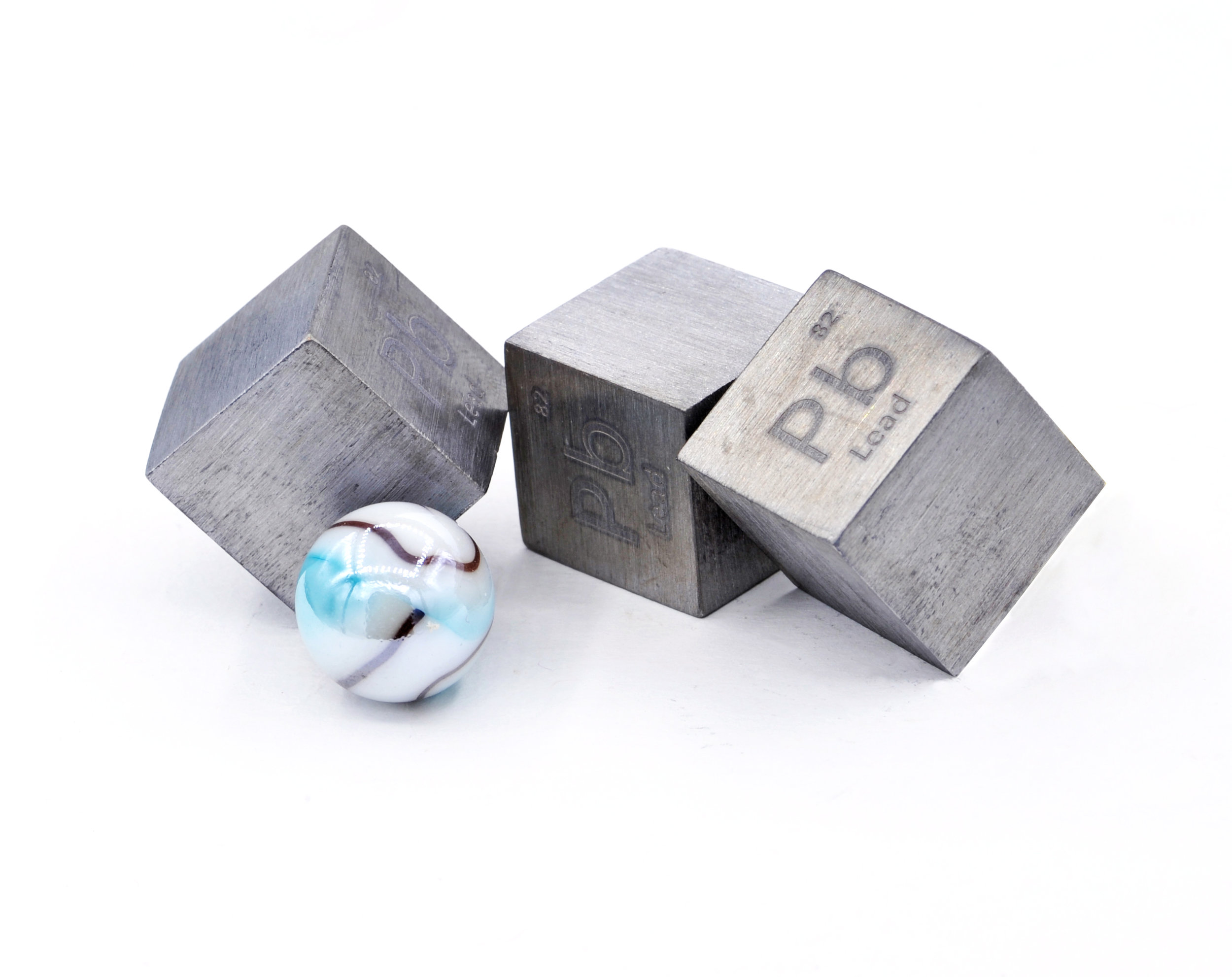 Lead Metal Cube 99.95% — Luciteria