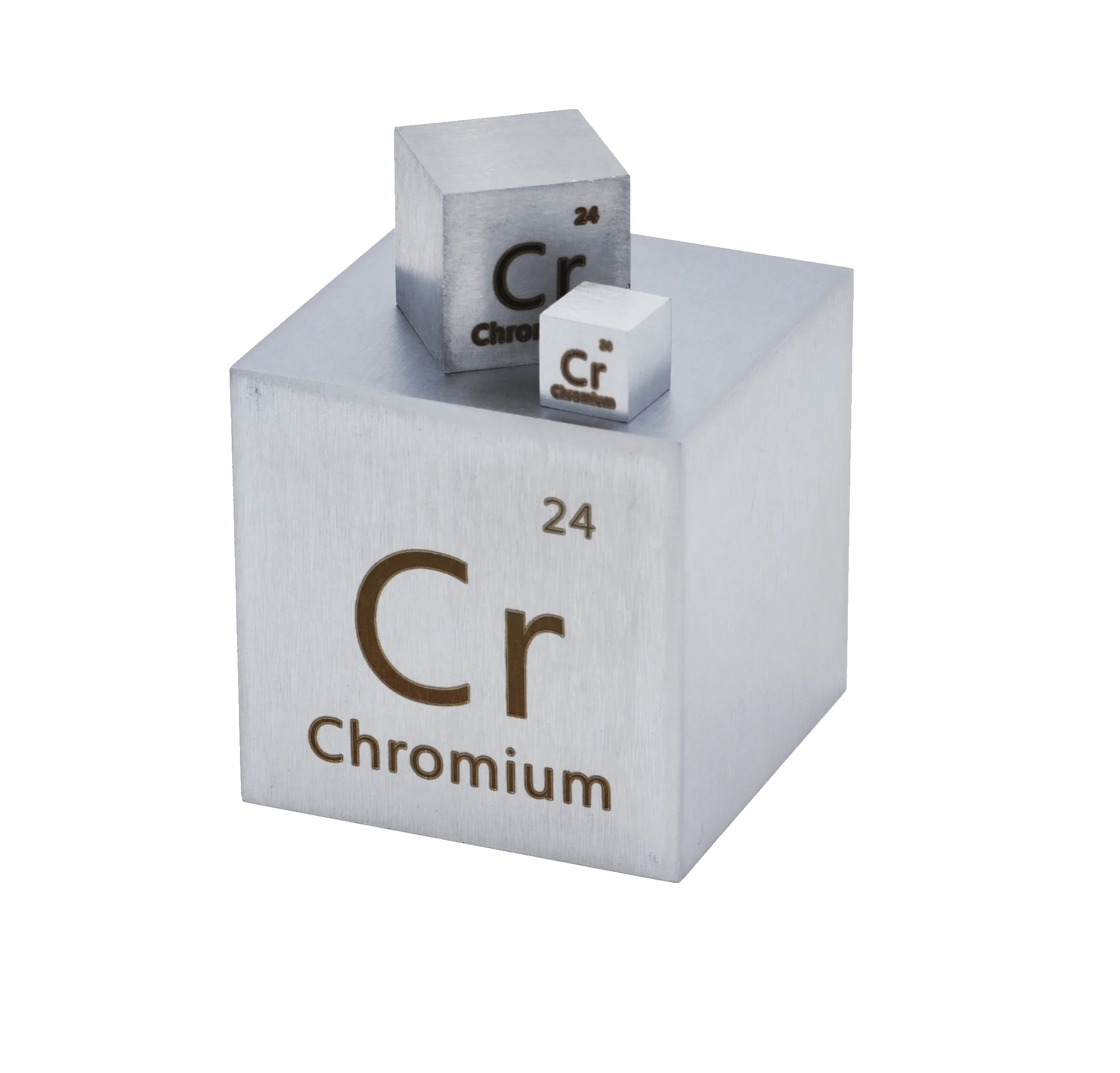 Chromium Metal Cube 99.7% — Luciteria