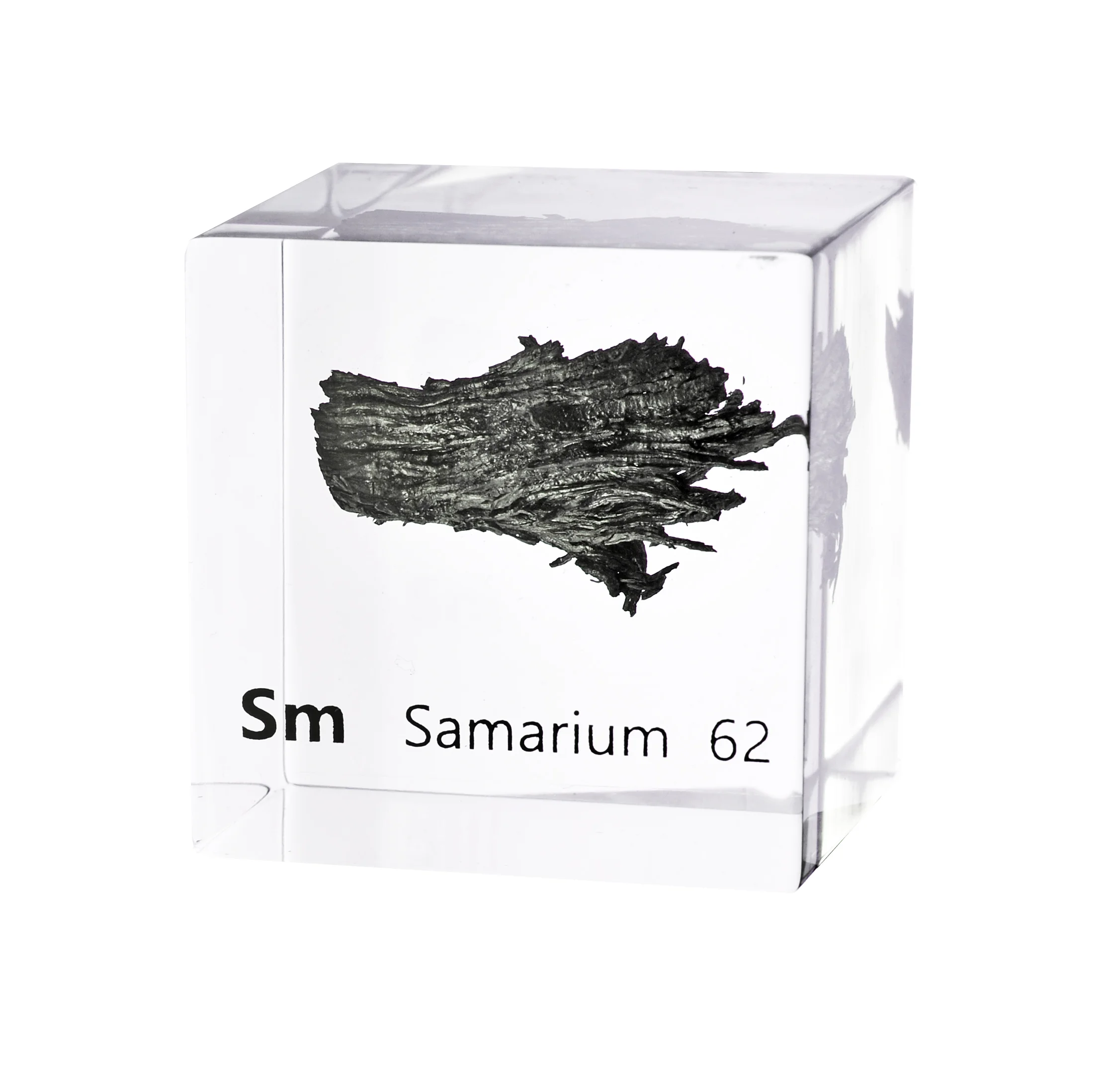Samarium 50mm Lucite Cube — Luciteria
