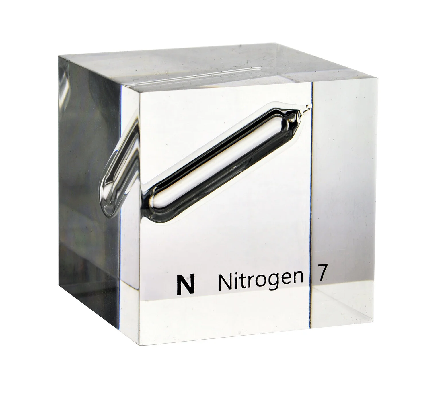 Nitrogen 50mm Lucite Cube — Luciteria