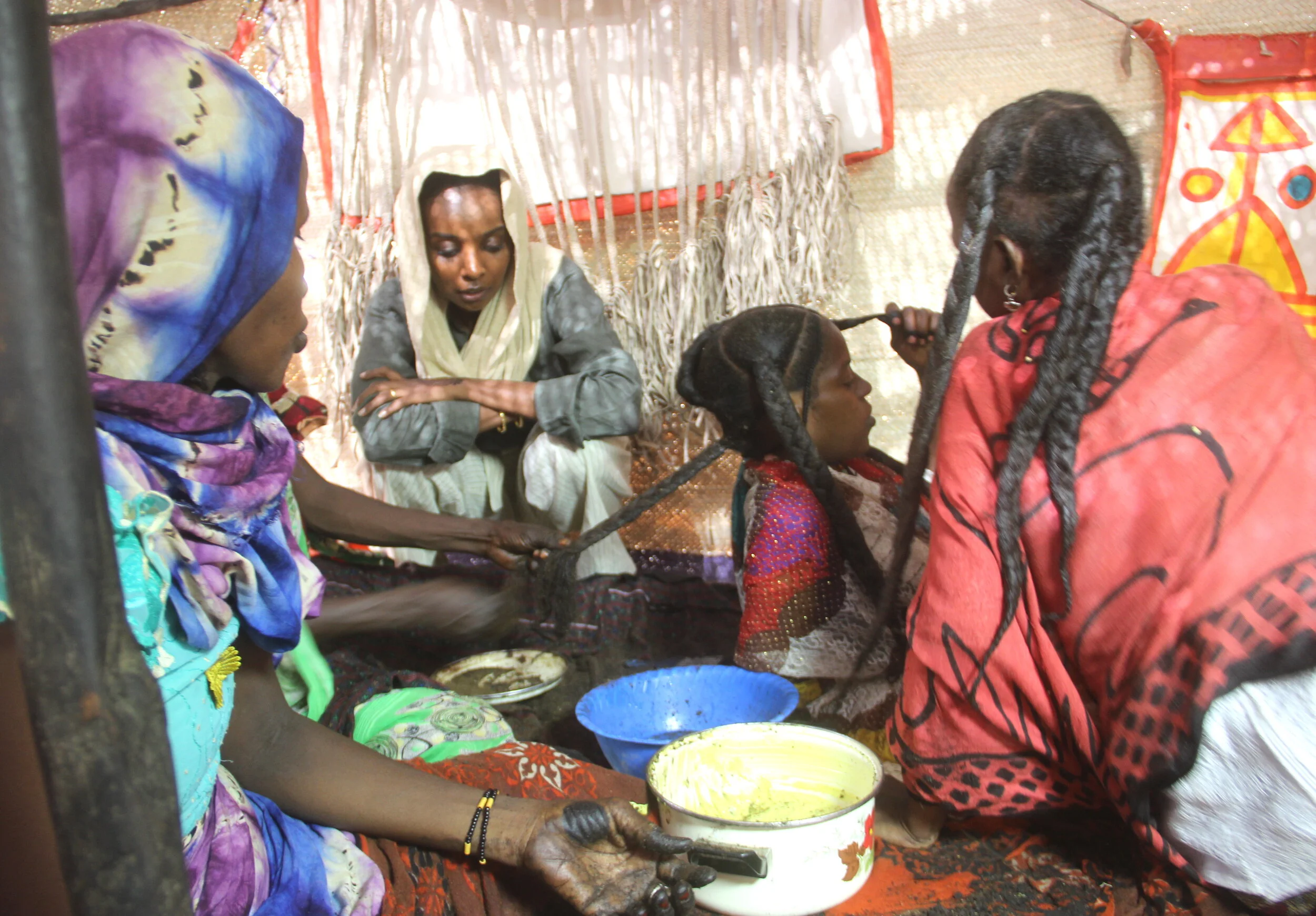Chéwé/Chébé/Shebe Hair Mixture Recipe- Chad Women's Long Natural Hair ...